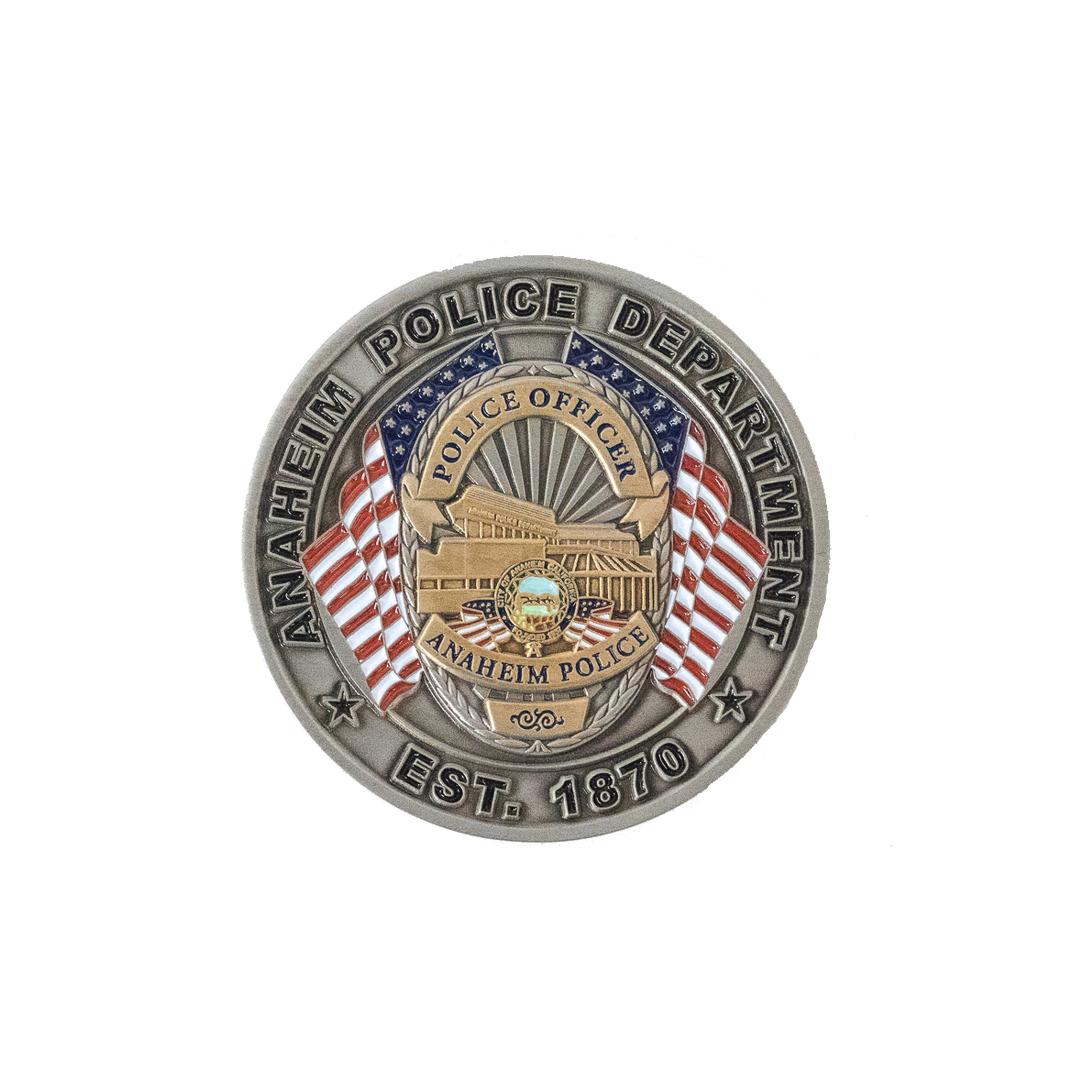 Challenge Coin | Anaheim Police Association